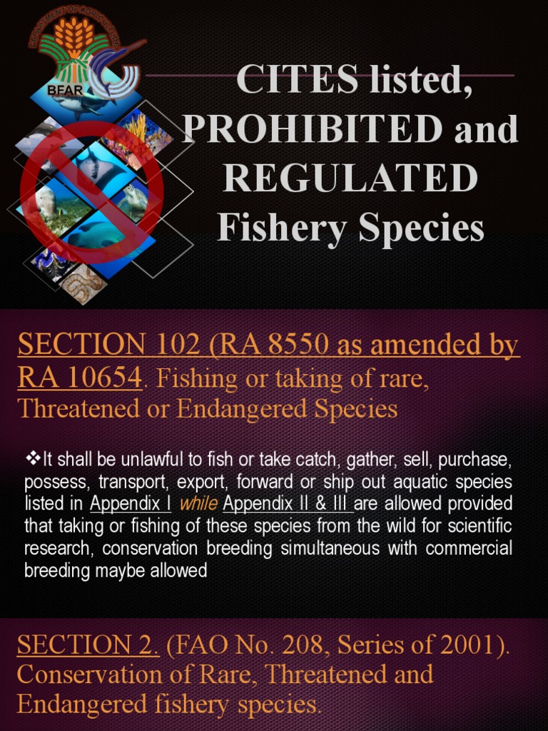 CITES 2022 (Autosaved) | PDF | Cites | Endangered Species