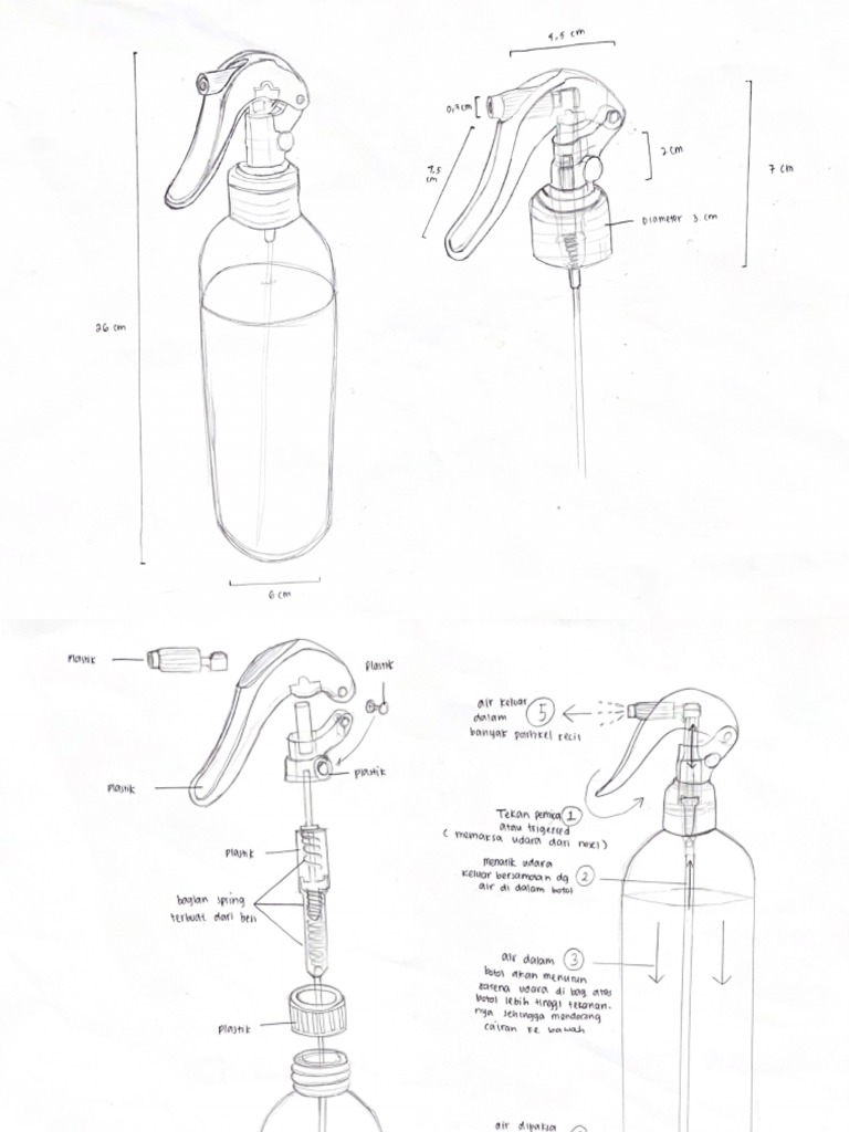 Bottle Spray Reverse Engineering Final | PDF
