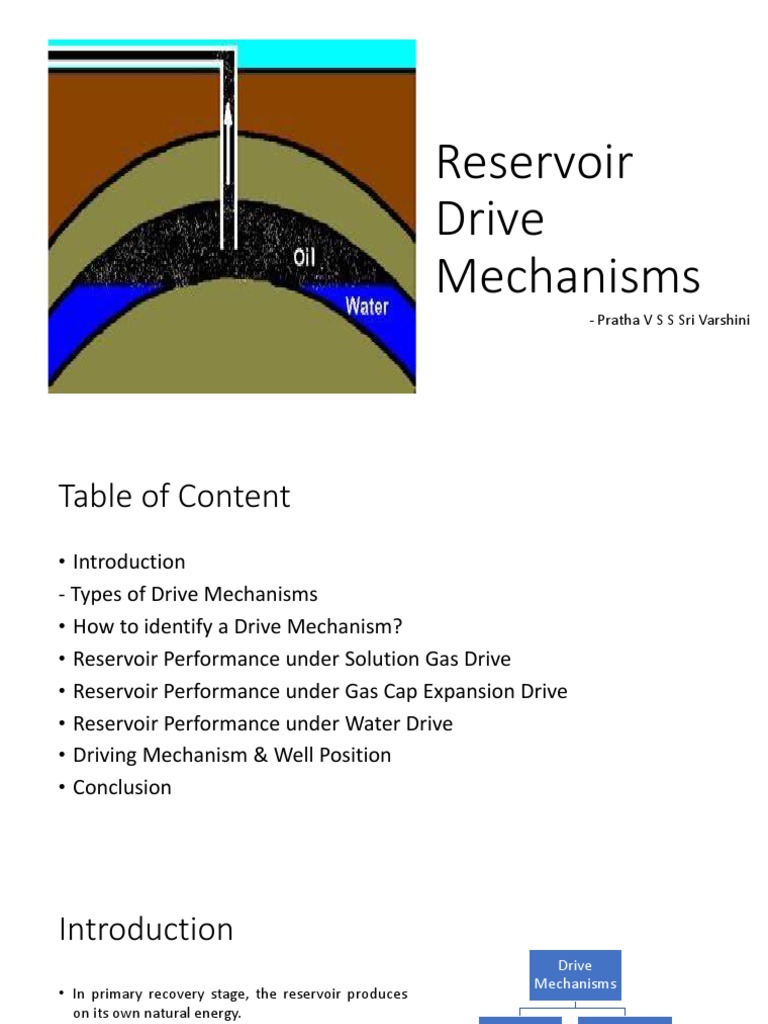 Reservoir Drive Mechanisms | PDF | Petroleum Reservoir | Petroleum