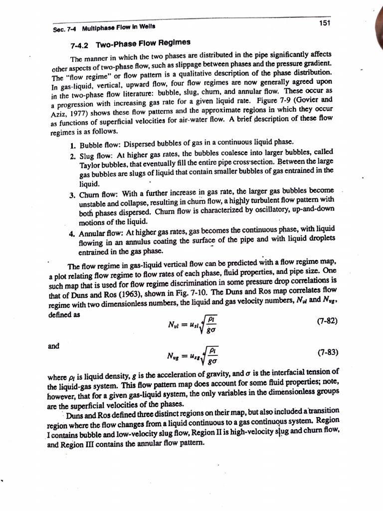 Analysis of Two-Phase Flow Regimes in Vertical Wells Based on Dimensionless Groups | PDF ...