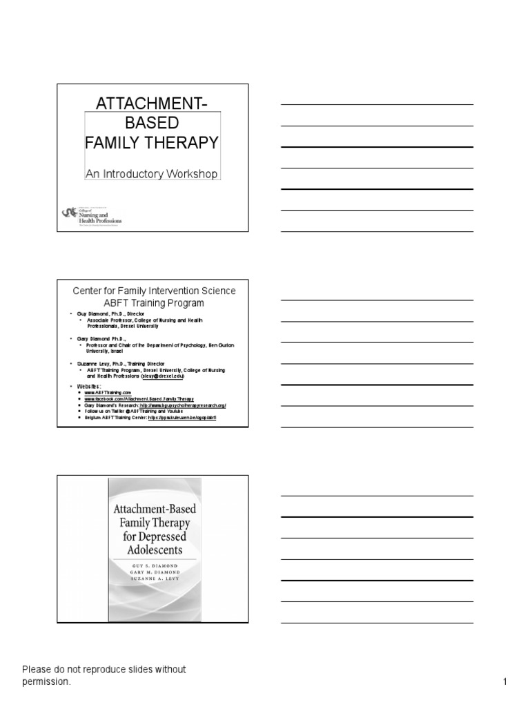 DAY ONE Introductory Workshop Handouts 1.2018 | PDF | Attachment Theory | Adolescence