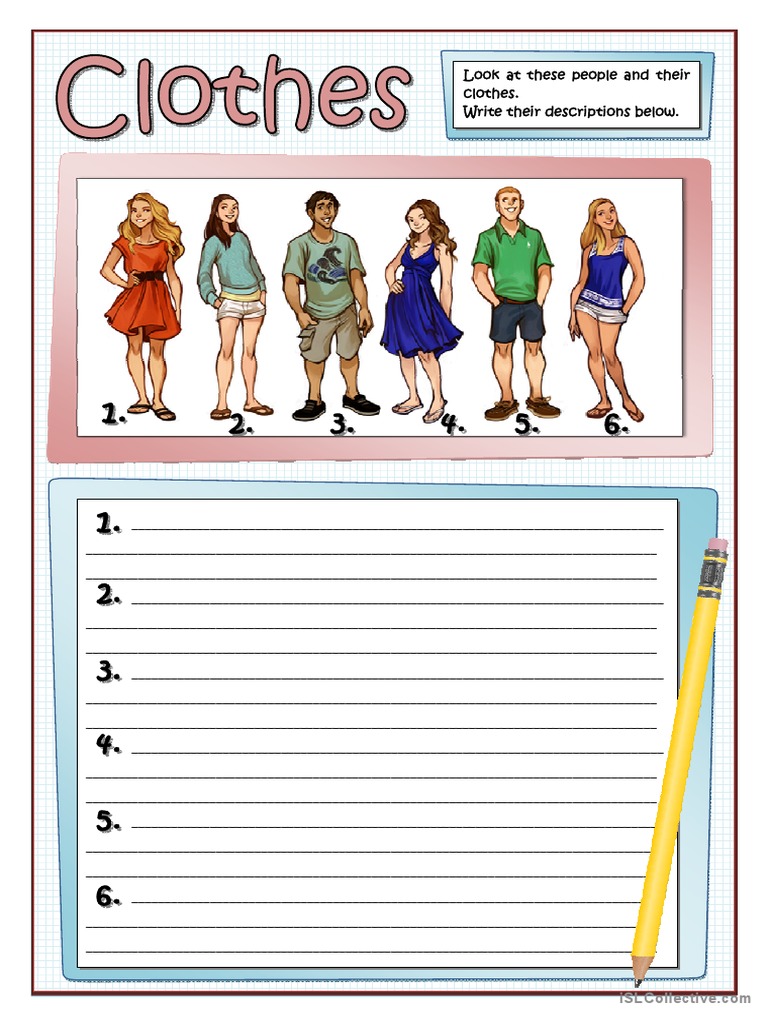 Describing Clothes 1 | PDF
