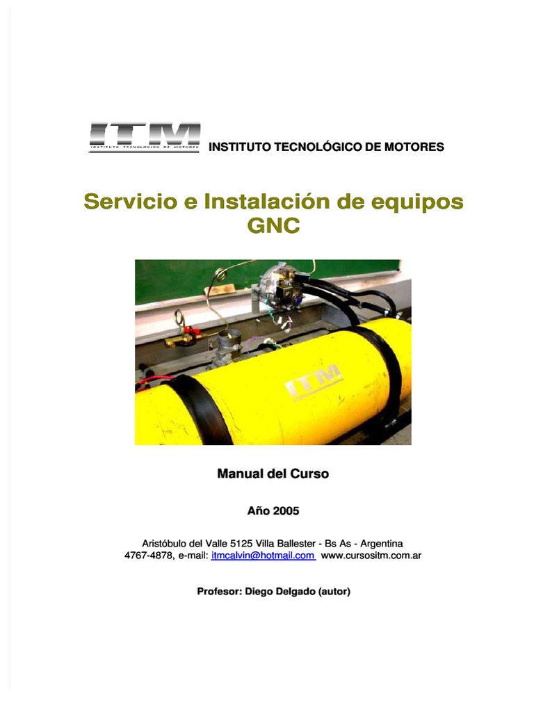 Manual GNC Master | PDF | Inyección de combustible | Carburador