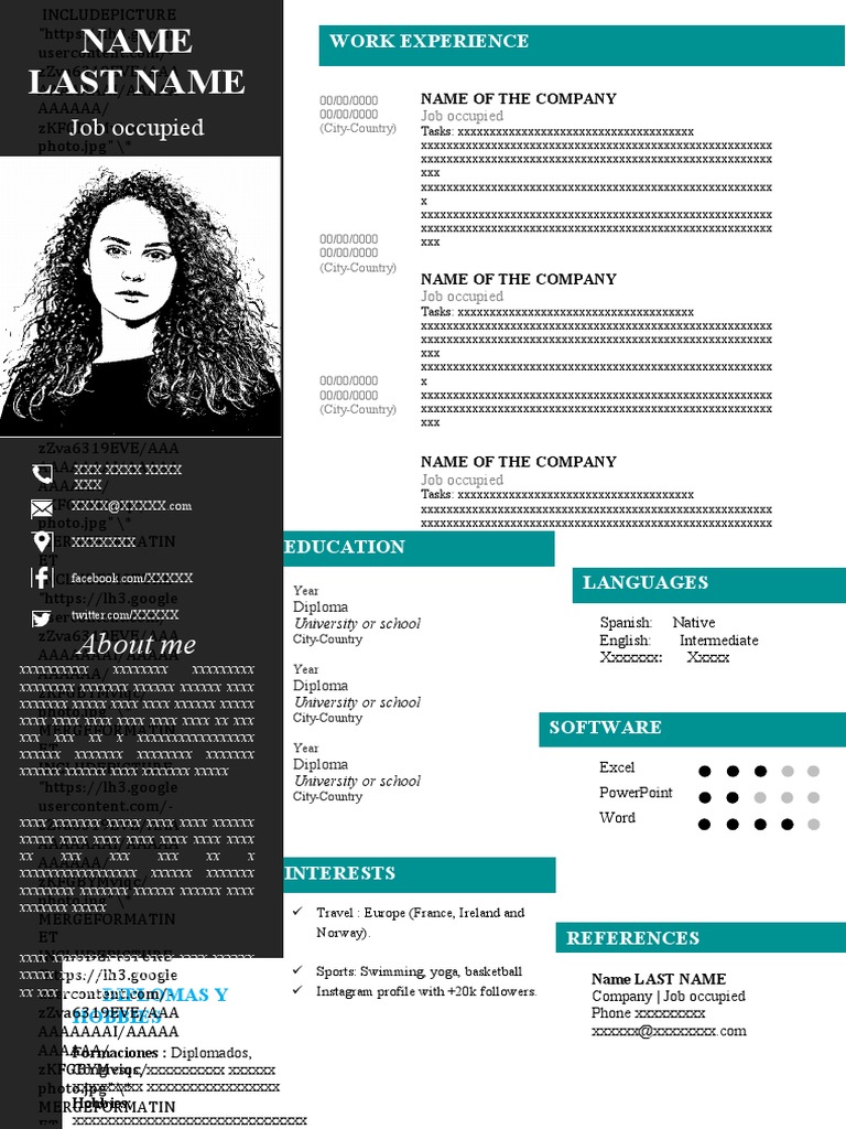 Best CV Template | PDF