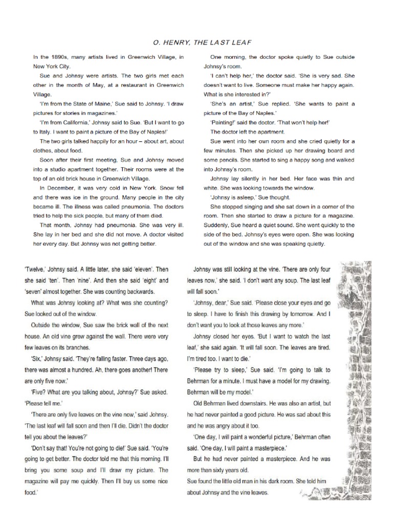The Last Leaf | PDF