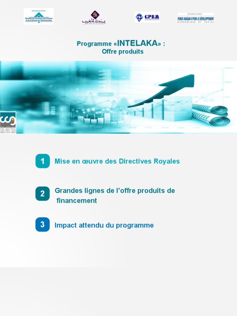 Programme INTELAKA : Financement TPME et Emploi | PDF | Petite ou ...