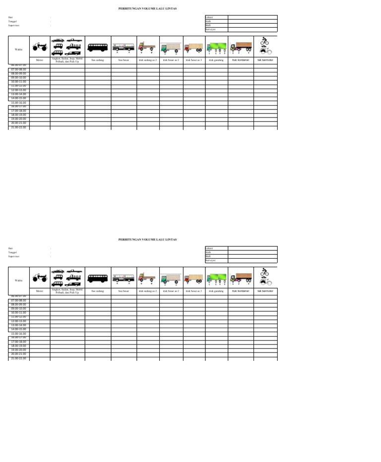 Form Survei LHR | PDF