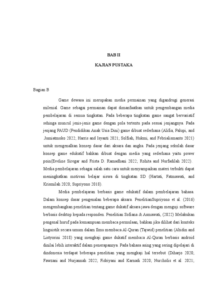 Landasan Teori Teoritis | PDF