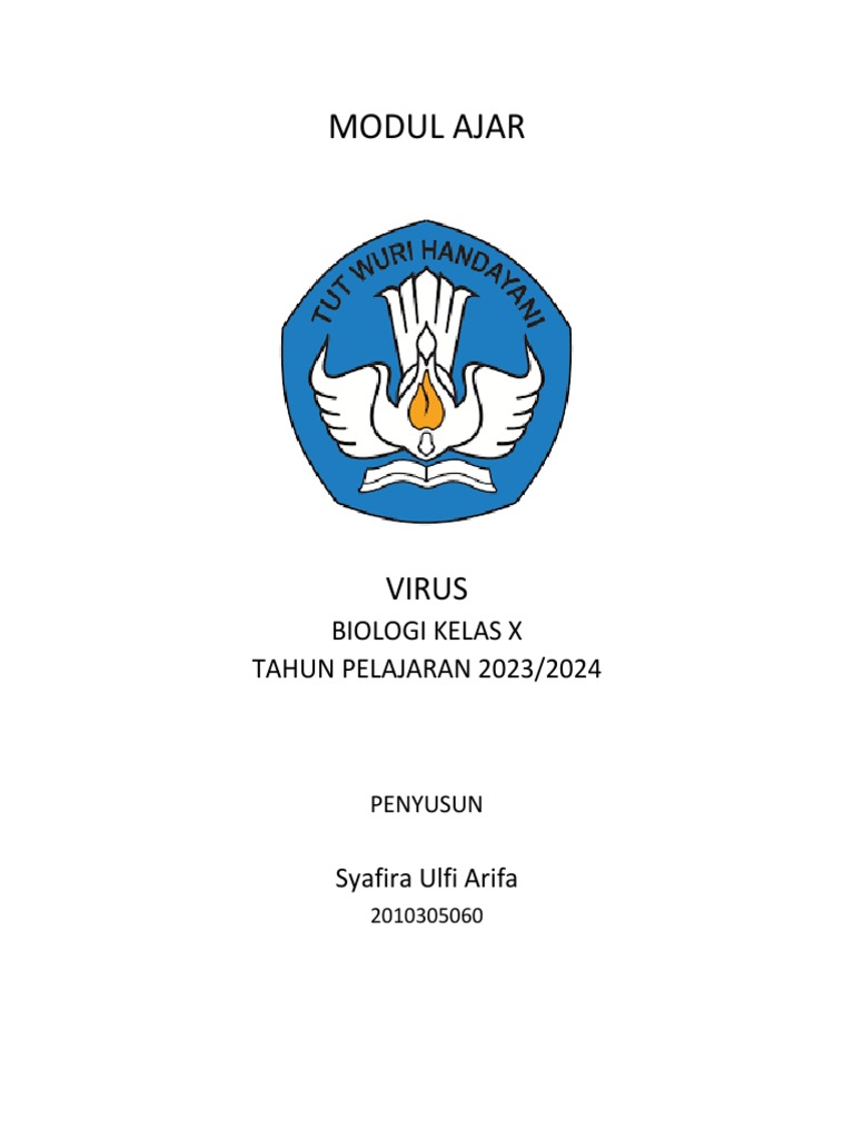 Modul Belajar Virus Kelas X | PDF | Karier & Perkembangan