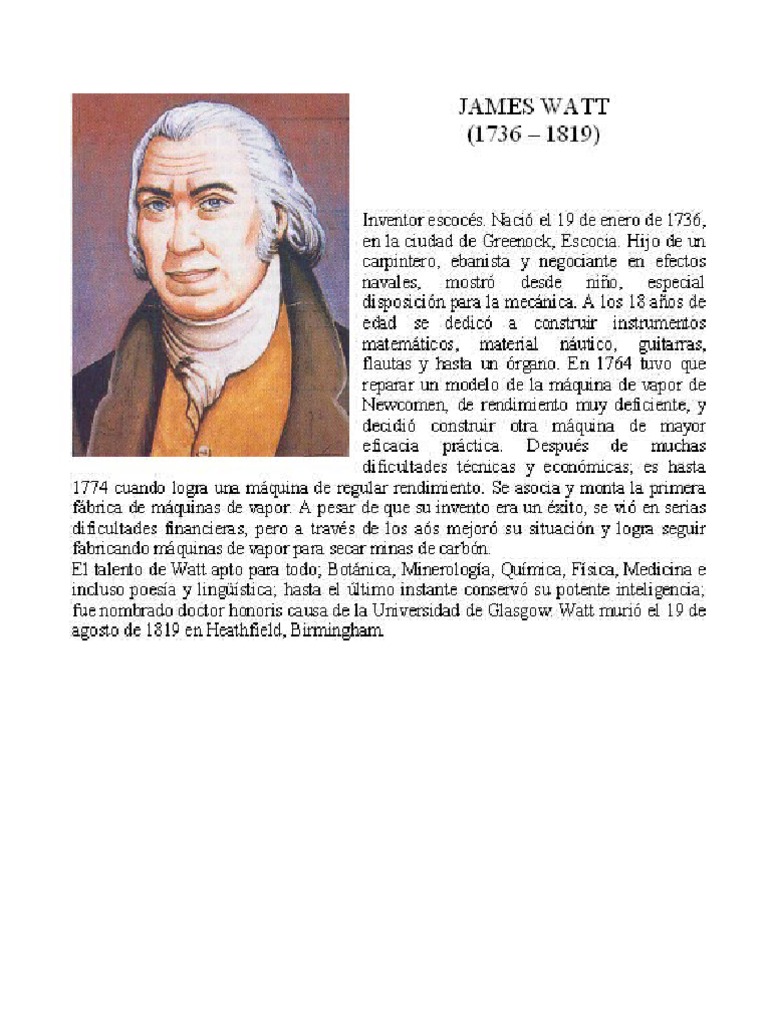 James Watt | PDF