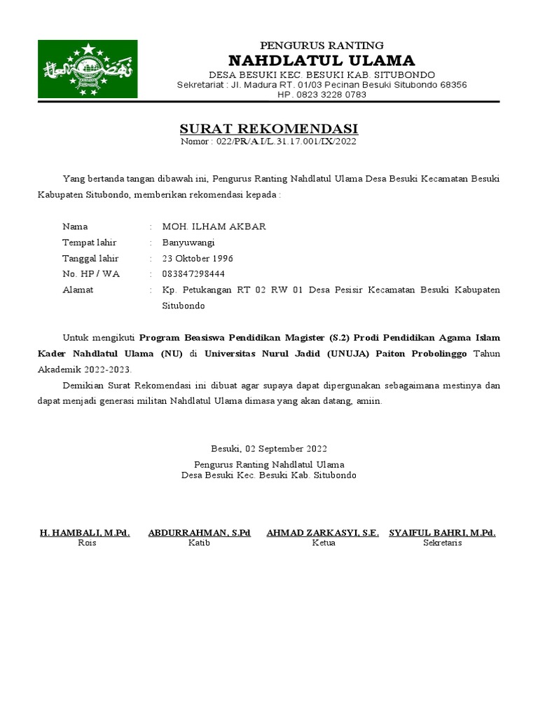 Rekomendasi Ranting | PDF