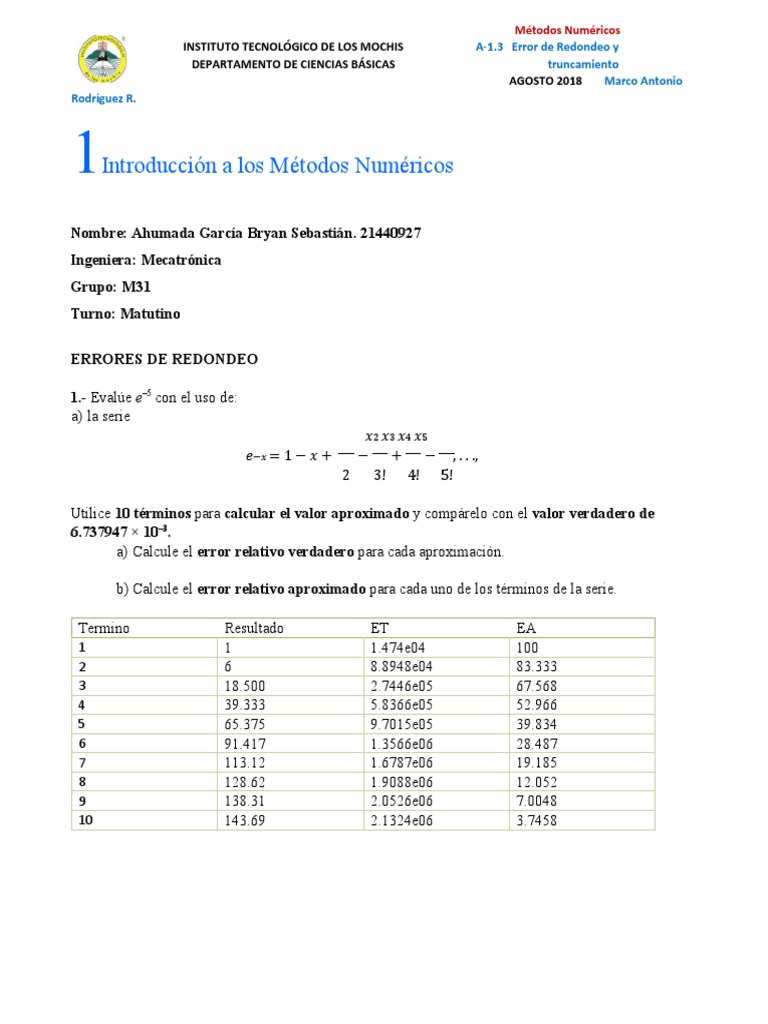 U1 Act1. Ahumada Bryan | PDF | Informática teórica | Relaciones matematicas