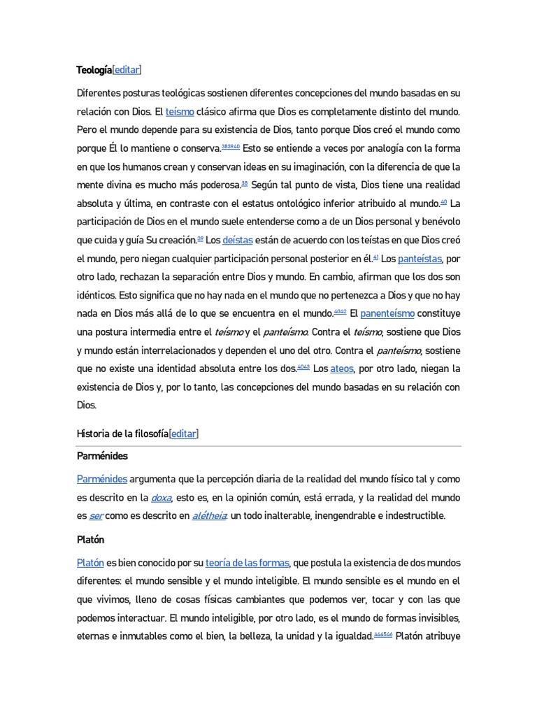 Teología | PDF | Dios | Metafísica