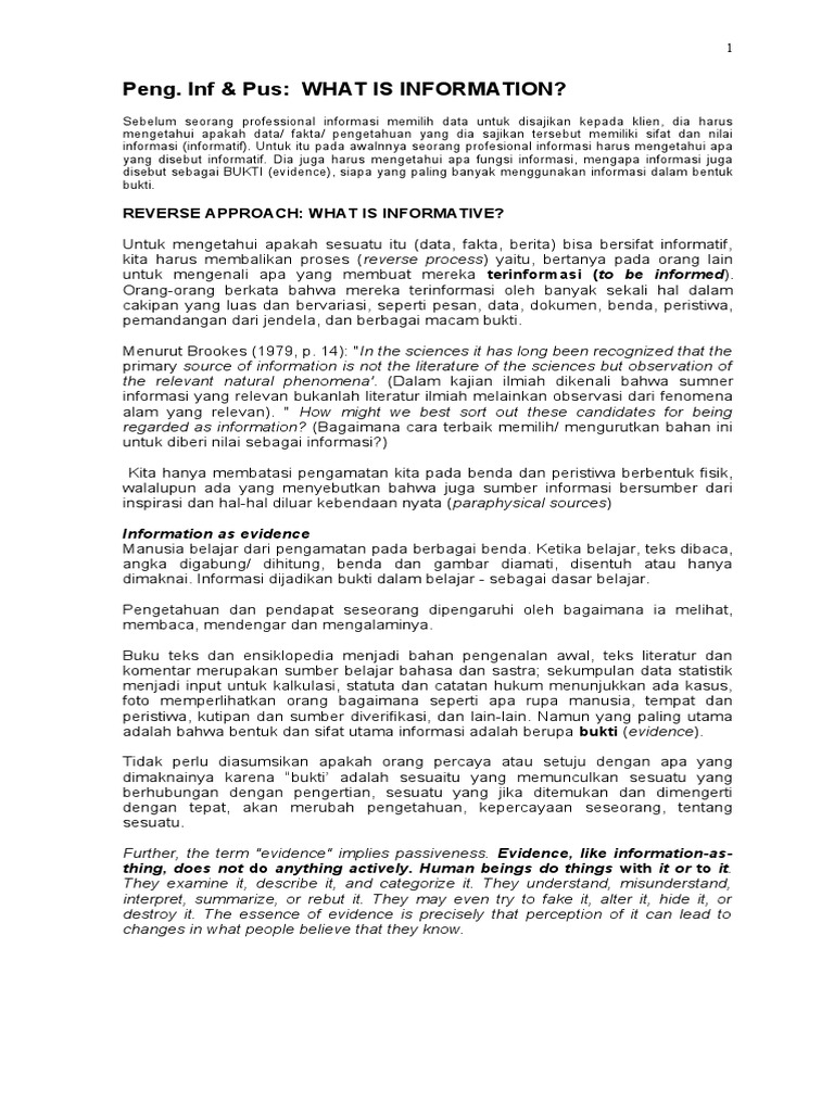 2 Definisi Infor | PDF