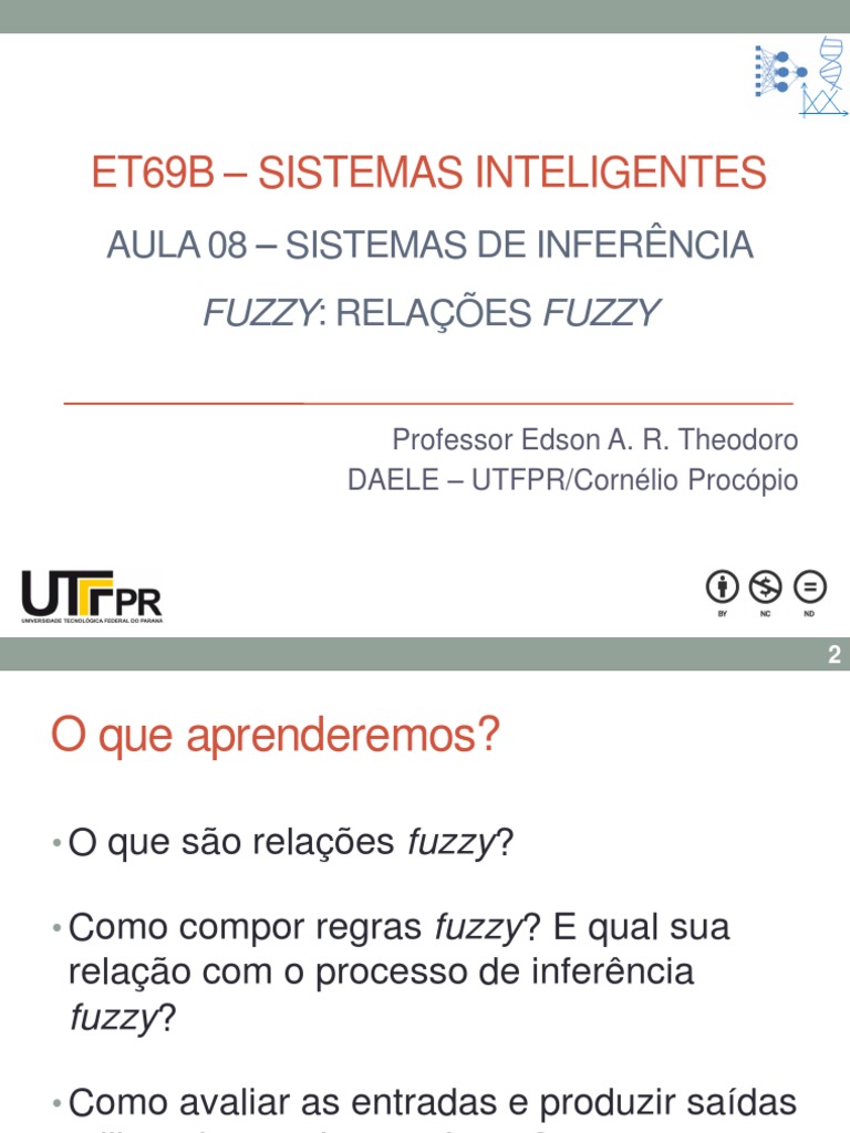 Aula 08 - Sistemas Fuzzy - Inferência | PDF