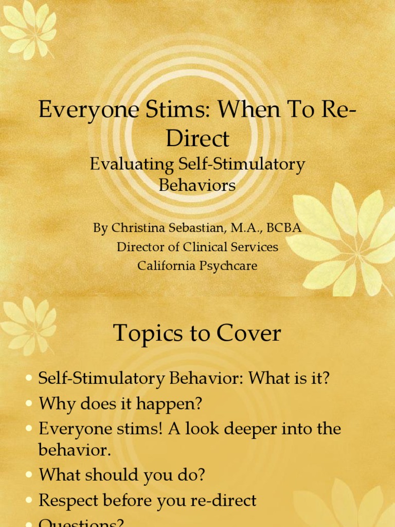 Understanding Stimming in Autism | PDF | Autism Spectrum | Senses