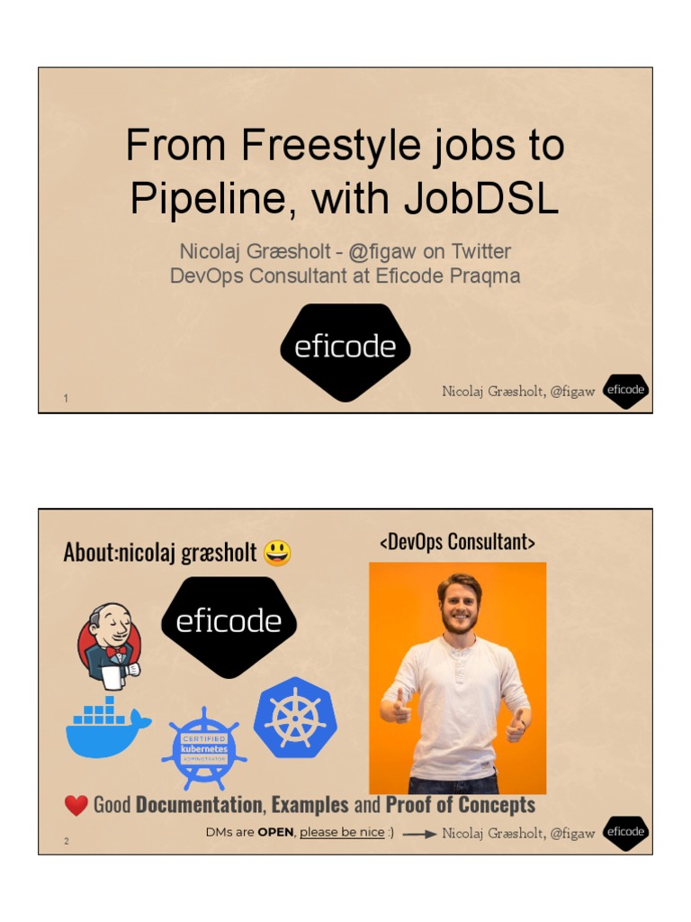 From Freestyle Jobs To Pipeline With Jobdsl PDF | PDF | Computer Programming | Software Development