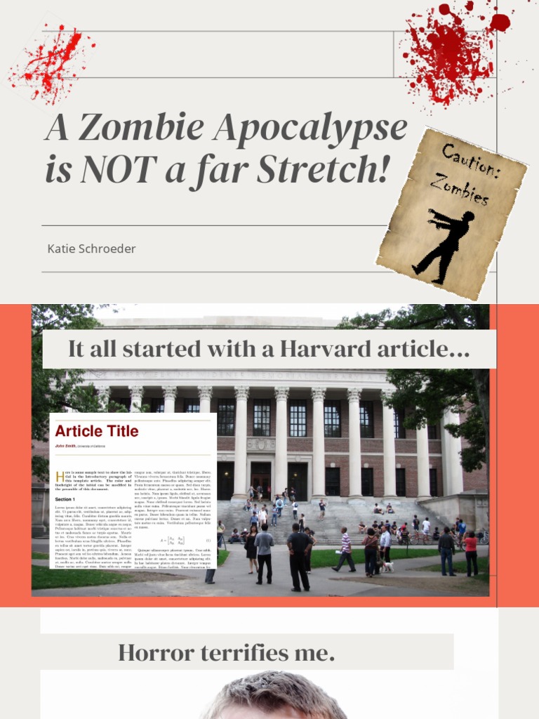 Zombie Apocolypse Ignite Presentation | PDF