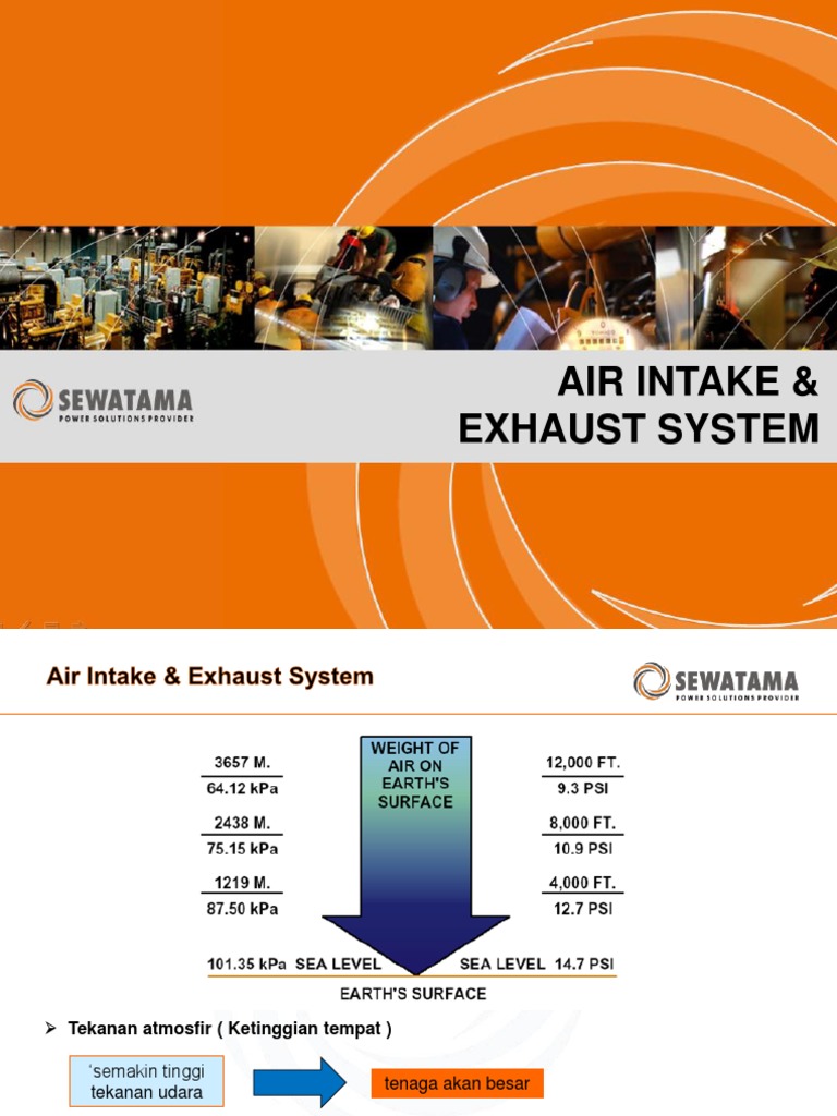 Materi Air Intake & Exhaust System PDF | PDF | Teknologi & Rekayasa