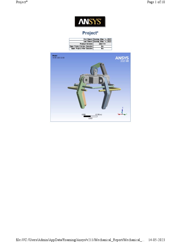 MSA Gripper | PDF | Geometry | Cartesian Coordinate System