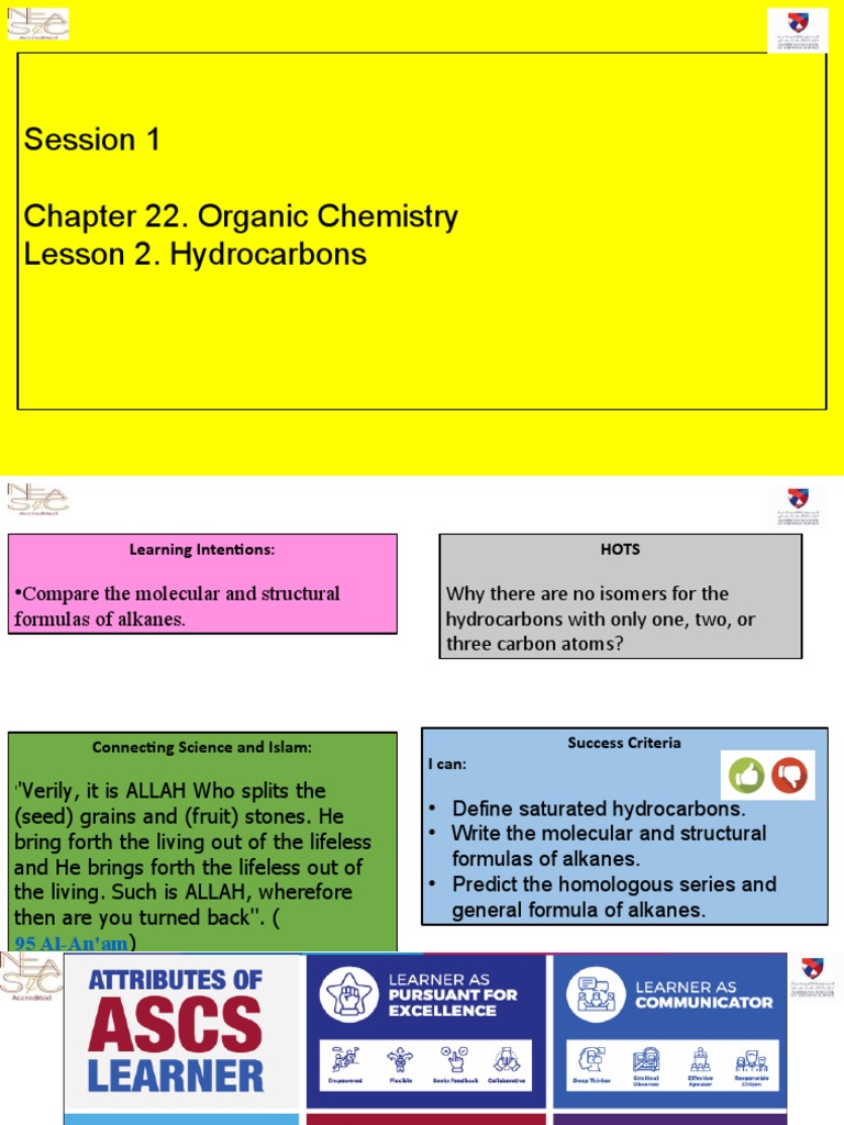 Chemistry 2-Gr.12 - VL PPT - C.22 L.2-Hydrocarbons | PDF | Alkane ...