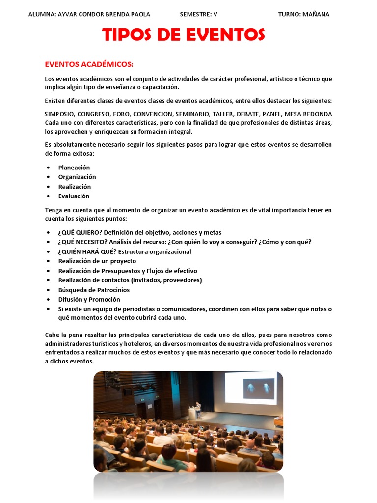 Tipos de Eventos PDF | PDF | Boda | eucaristía