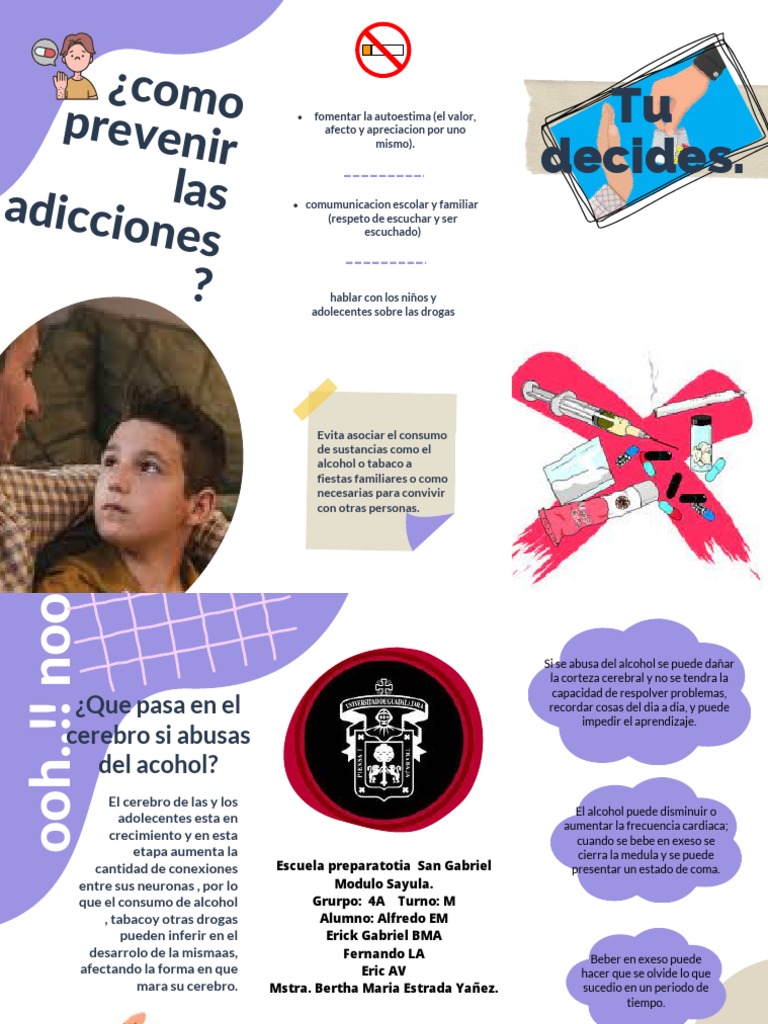 ¿Como Prevenir Las Adicciones | PDF | Cerebro | Neurociencia