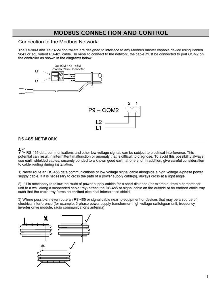 Xe-90-145M Modbus and Airbus Manual 3rd Ed | PDF