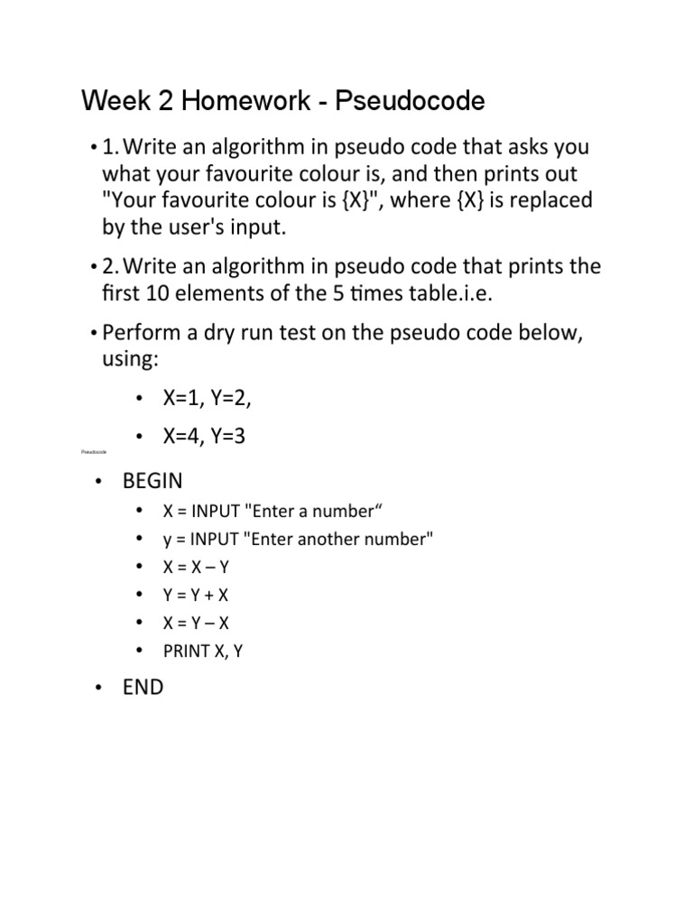 Week 2 Homework | PDF