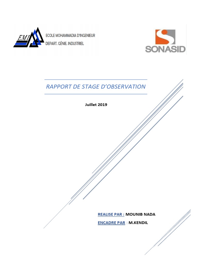 Rapport de Stage SUS | PDF