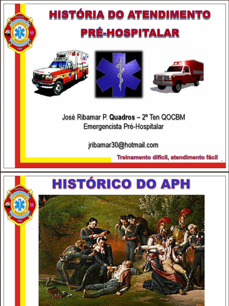 Aula 01 - HISTÓRIA DO APH | PDF