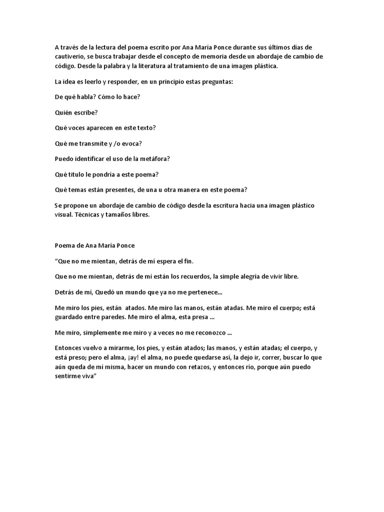 Poema PDF | PDF