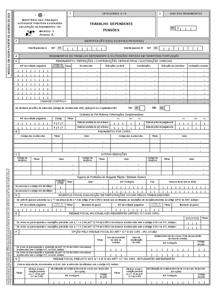 Mod 3 Anexo A PDF | PDF | Impostos | Opção (finanças)