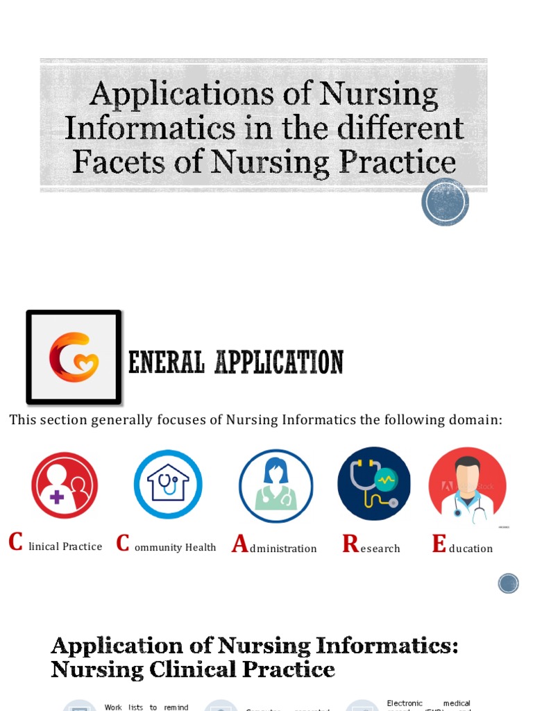 Applications of Nursing Informatics PDF | PDF | Health Informatics ...