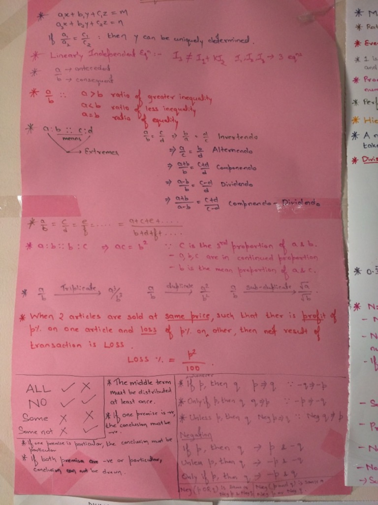 Quant Formulas PDF | PDF