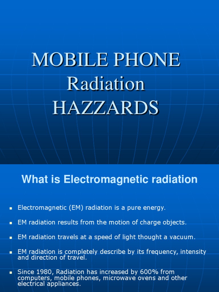 Mobile Phones Hazards | PDF | Technology & Engineering