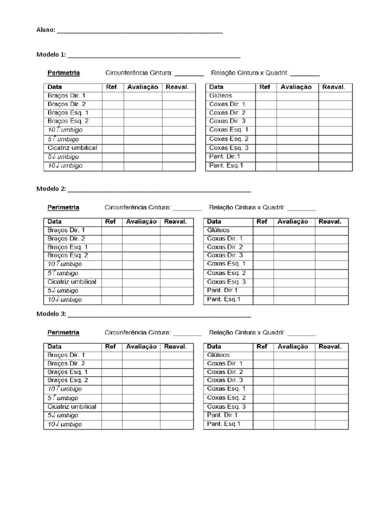 Ficha Perimetria | PDF
