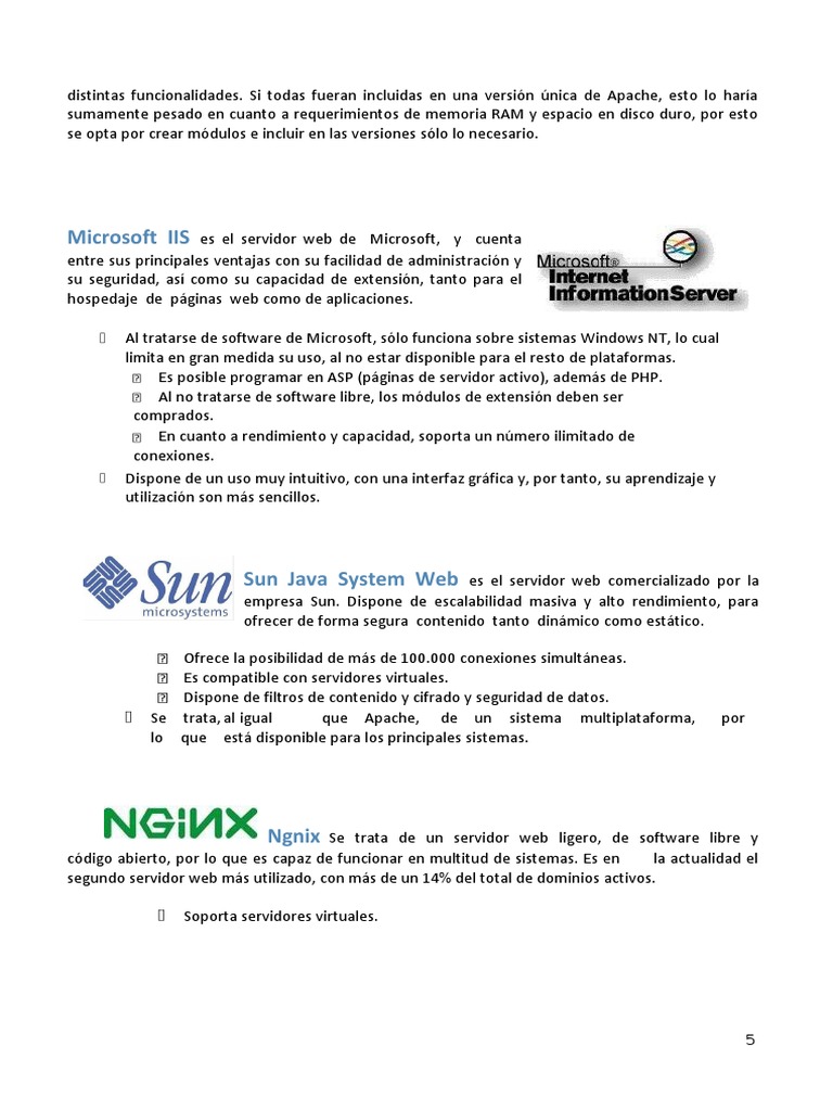 Microsoft IIS | PDF | Servidor (Computación) | Microsoft Windows