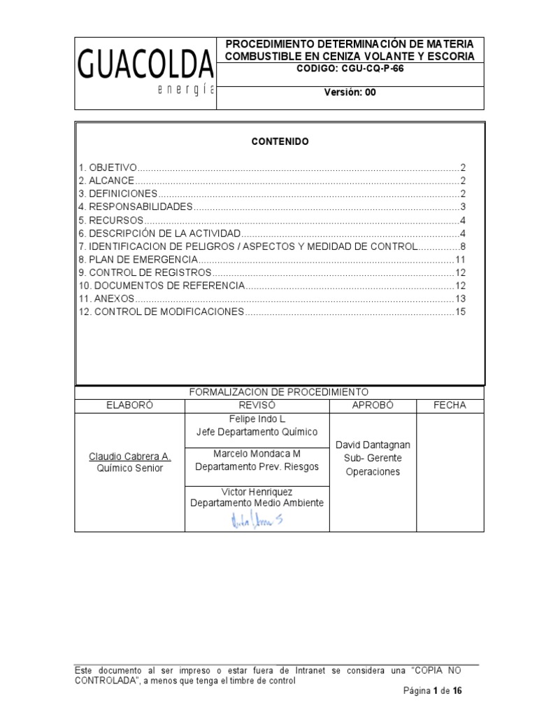 CGU-CQ-P - 66 Determinacion CNQ Ceniza Volante y Escoria Rev MA ...