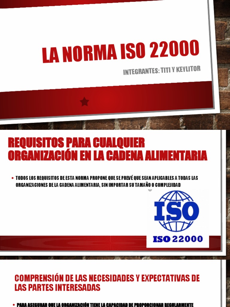 ¿Por Qué Se Debe Revisar La Norma Iso 22000 2005? – MRQOI
