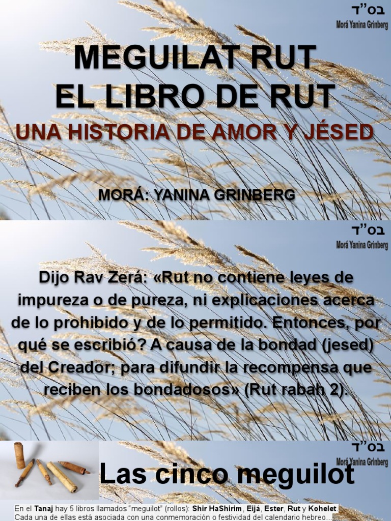Libro de Rut | PDF