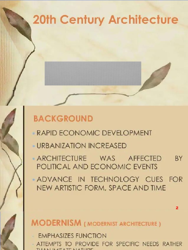 History of Architecture 2 Part 8 PDF | PDF