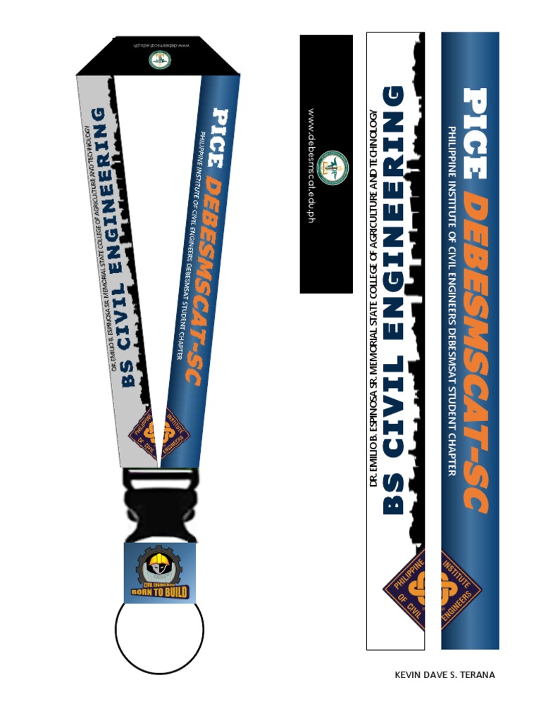Civil Engineering Lanyard Designs | PDF