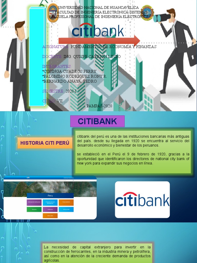 CITIBANK | PDF | Bancos | Citibank