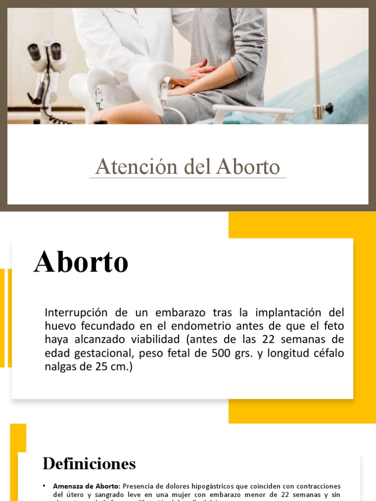 Atención Integral del Aborto Espontáneo | PDF | Aborto espontáneo | El ...