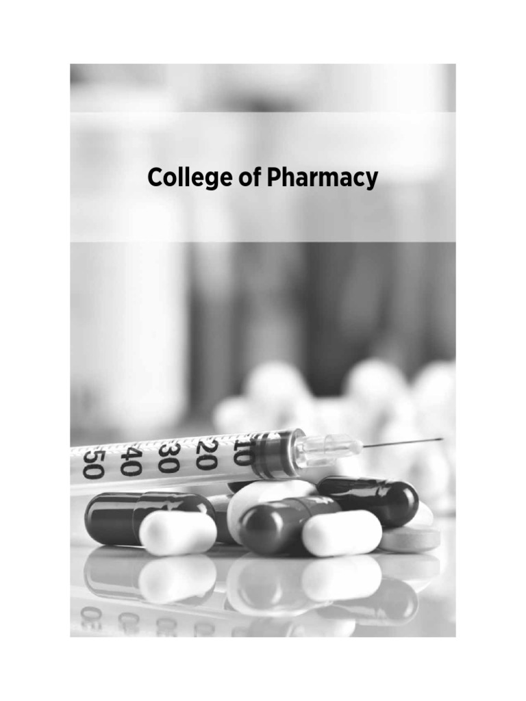 Pharmacy Catalog PDF | PDF | Pharmacy | University And College Admission