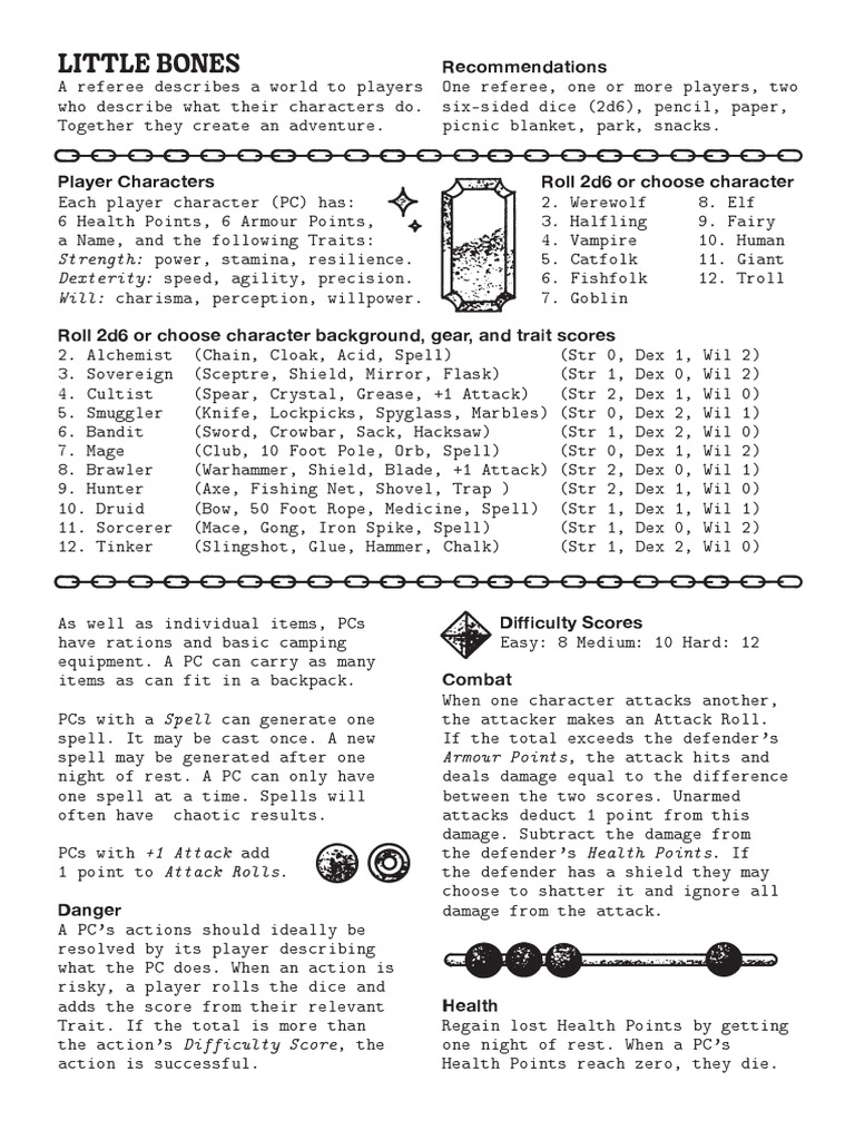 Little Bones 0.5 | PDF