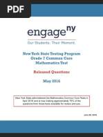 2025 Released Items Math g6 | PDF | Mathematics | Area