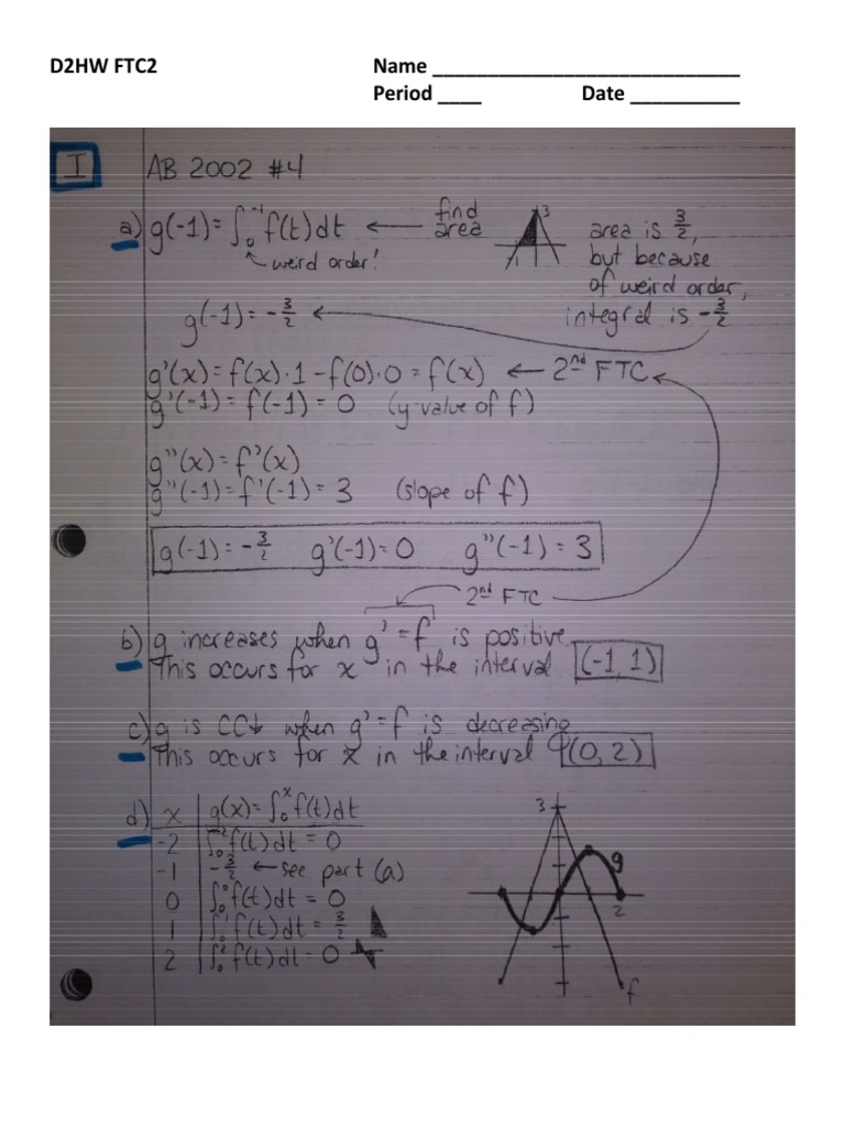 D2HW - FTC2 Sol | PDF