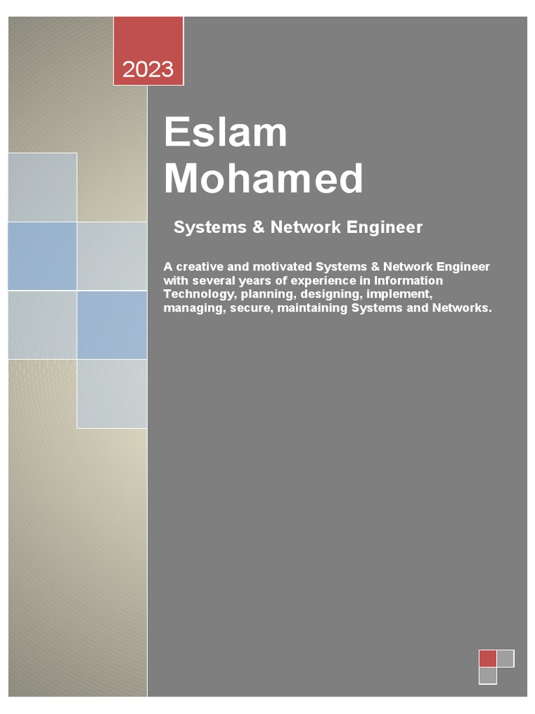 Eslam - CV. 2023 | PDF